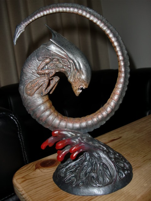 ALIEN3 ALIEN QUEEN CHESTBURSTER STATUE - パットマンⅩの 遊星より愛をこめて