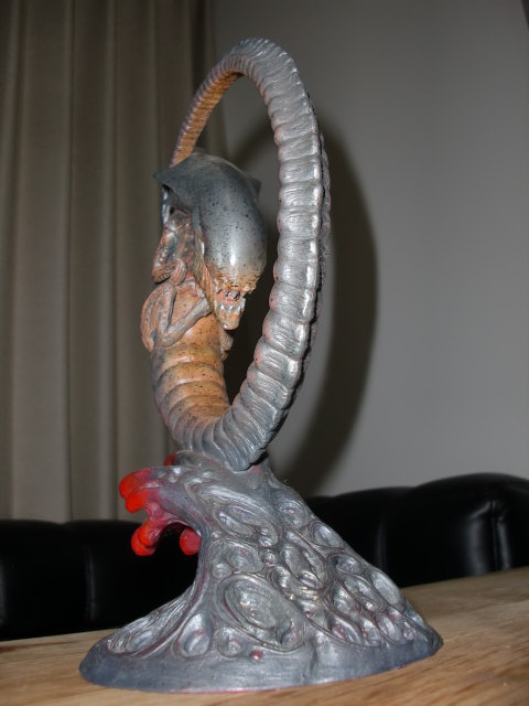 ALIEN3 ALIEN QUEEN CHESTBURSTER STATUE - パットマンⅩの 遊星より愛をこめて