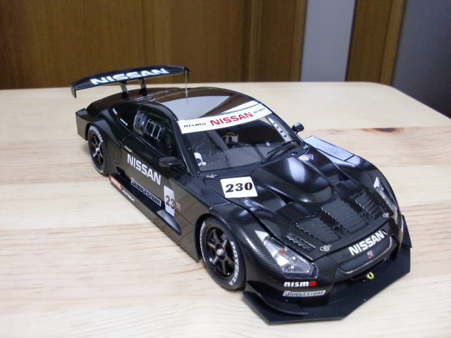 オートアート 1/18 日産 GT-R (R35) ’08 SUPER GT #230 テストカー - パットマンⅩの 遊星より愛をこめて