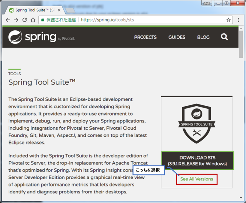 Spring Tool Suite(Eclipse) が起動しない「Java was started but returned exit code=13」 - fedoraxのブログ