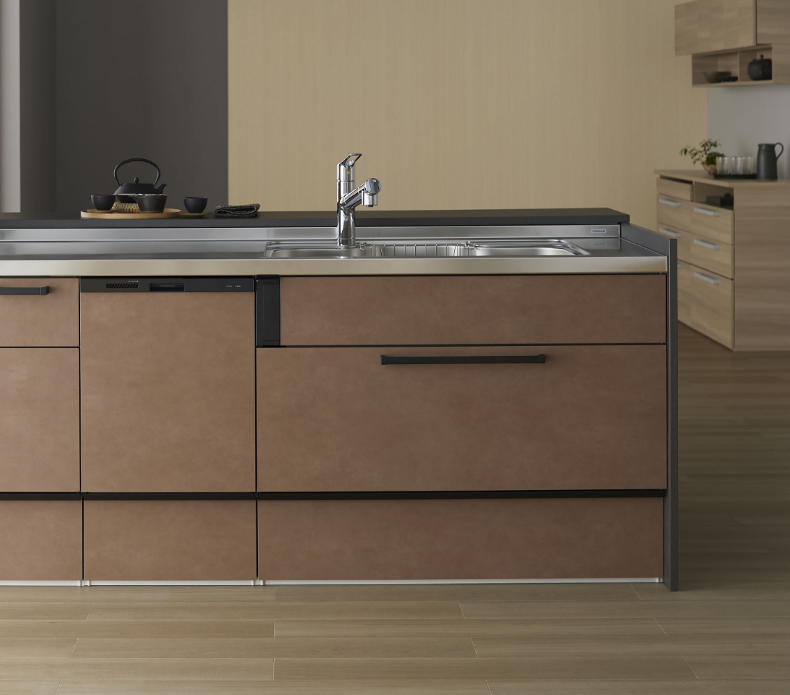 クリナップ「ラクエラ」のクチコミ評判と特長！収納力と人気色グラセウッドホワイト - リフォーム花茶