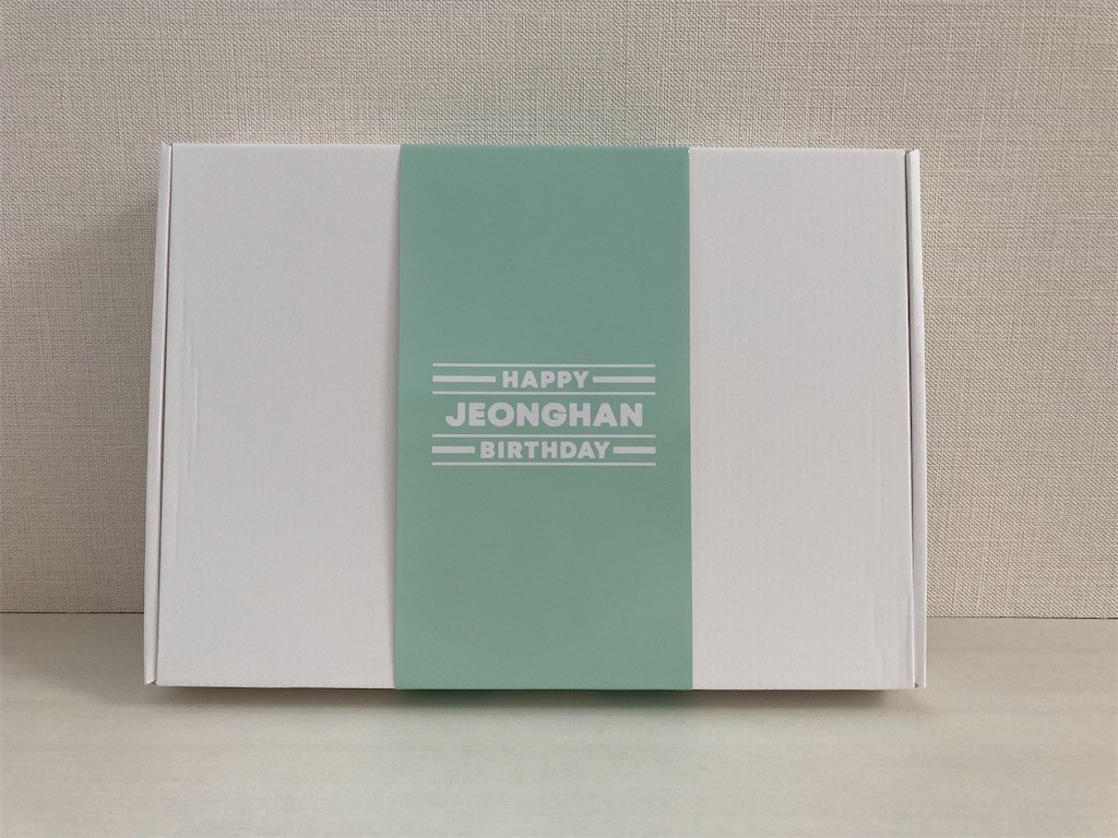 HAPPY JEONGHAN DAY BIRTHDAY BOX VER.2 - transparency