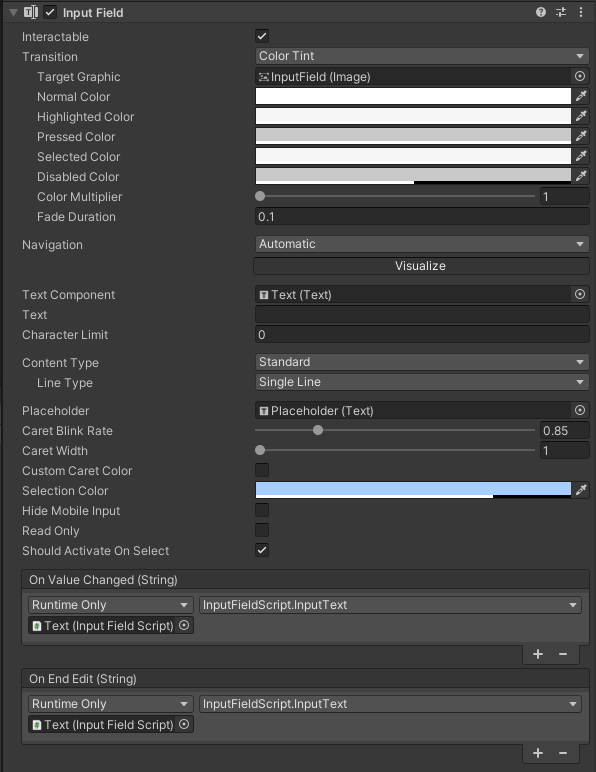 Unity Ui:inputfield の使い方 ひとりでのアプリ開発 Fineの備忘録 1131