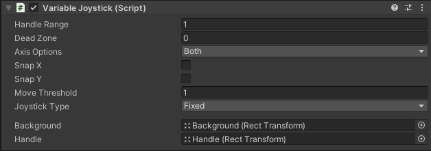 Unity：Joystick Pack - バーチャルスティックを実装 - - ひとりでのアプリ開発 - fineの備忘録