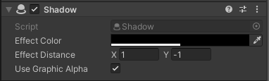 Unity - Shadow：UI に影のエフェクトをつける - - ひとりでのアプリ開発 - fineの備忘録