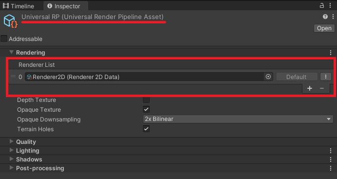 Unity - Renderer 2D Data：Transparency Sort Mode を設定して動的に表示順を変更する - ひとりでのアプリ開発 - fineの備忘録