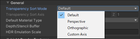 Unity - Renderer 2D Data：Transparency Sort Mode を設定して動的に表示順を変更する - ひとりでのアプリ開発 - fineの備忘録