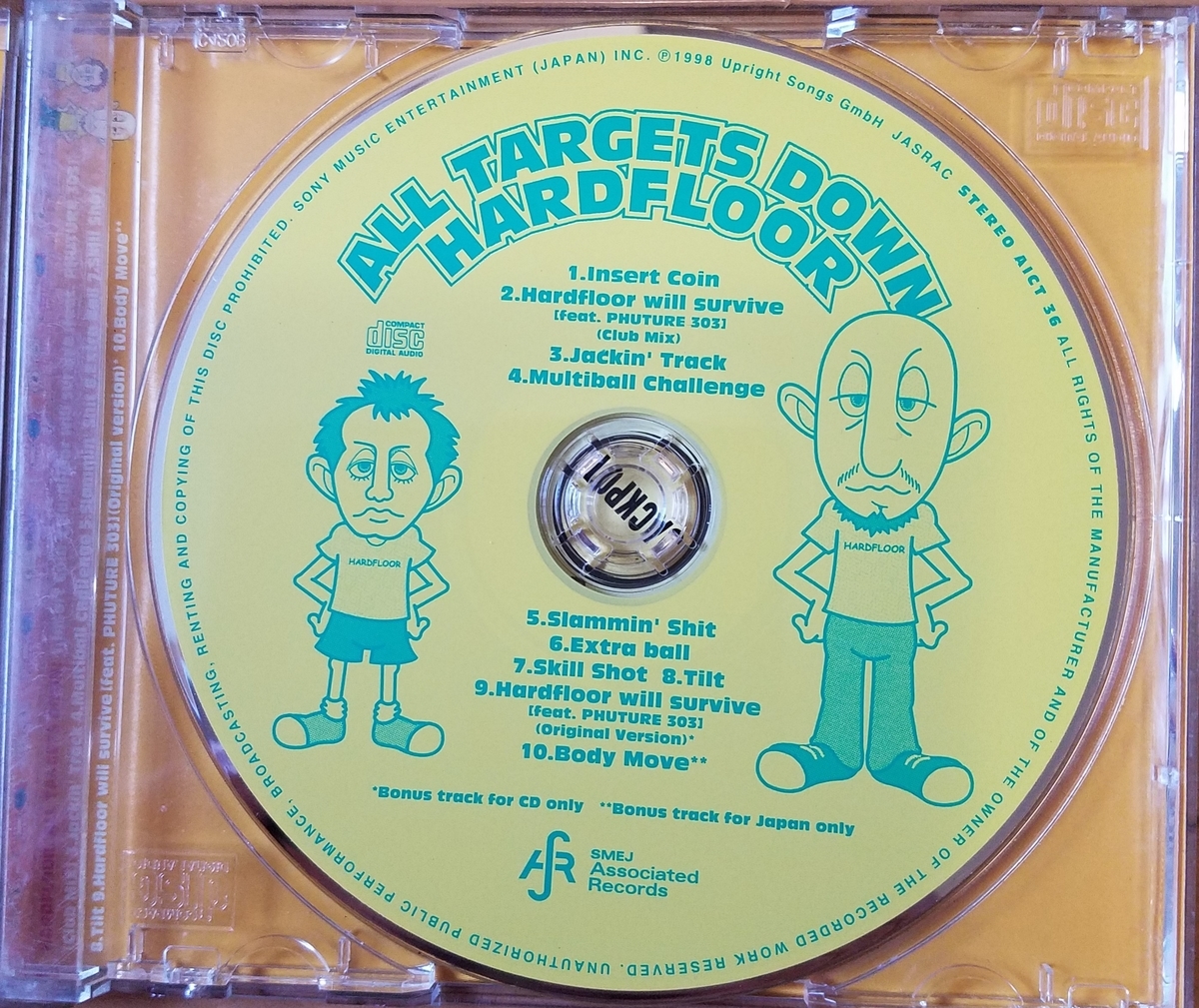 ALL TARGETS DOWN【HARDFLOOR】 - 30年前のレコード棚