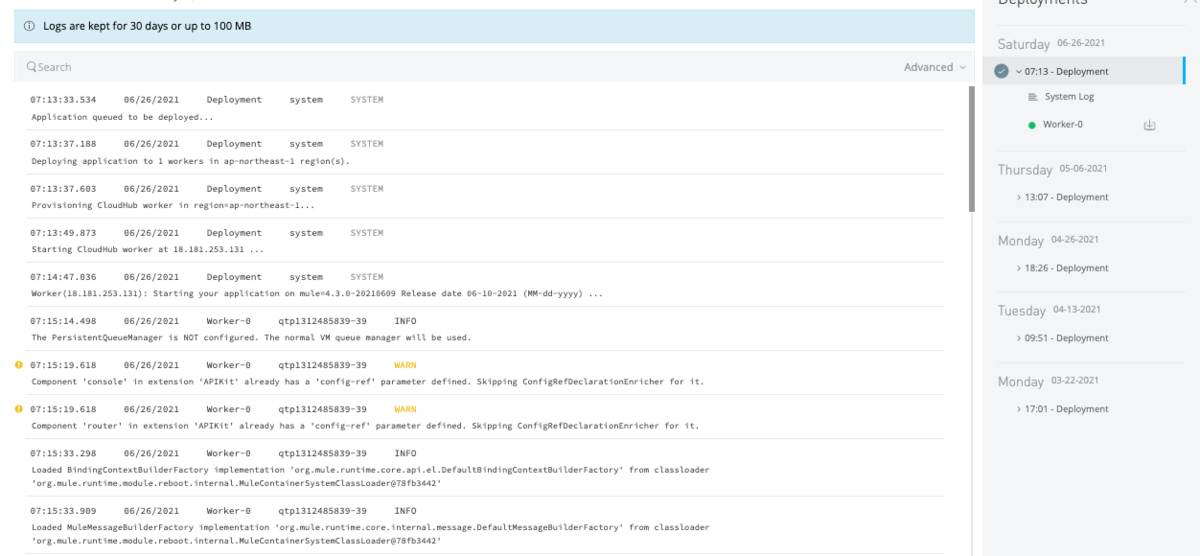 MuleSoft：Anypoint PlatformのRuntime Managerで何ができるの？？ - フレクトのクラウドblog