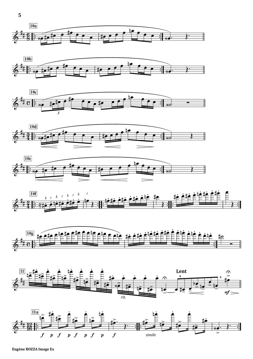 Super Technique for Image by Eugene BOZZA - フルート上達の秘伝