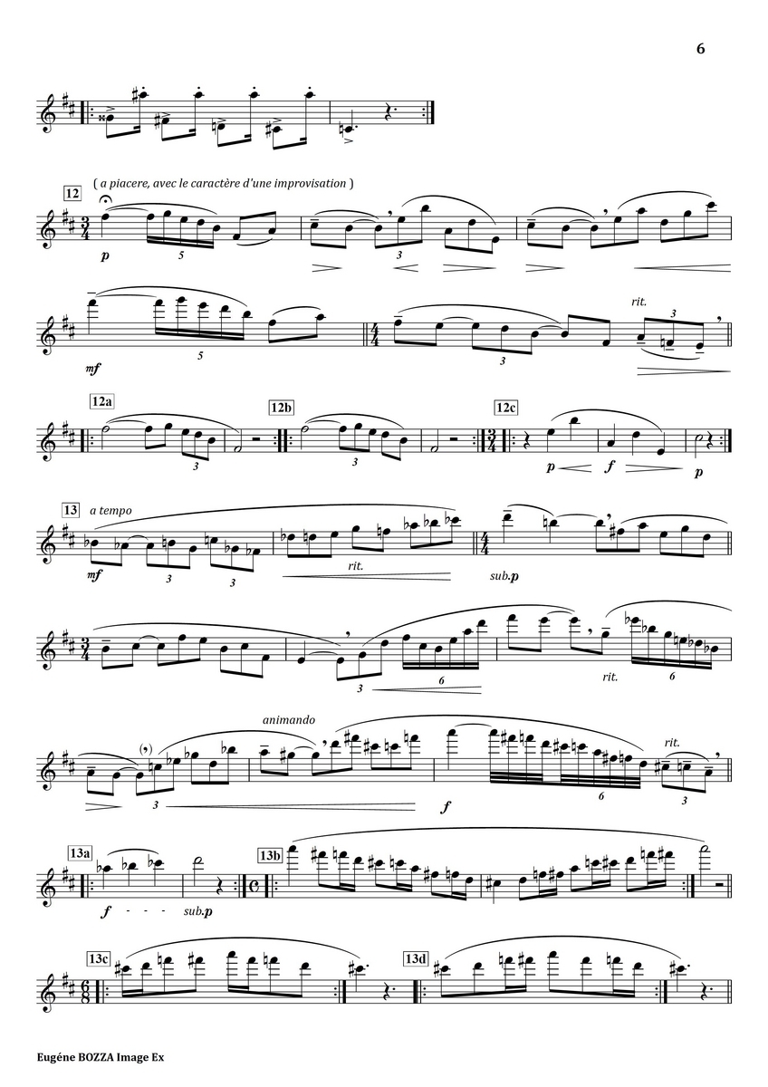 Super Technique for Image by Eugene BOZZA - フルート上達の秘伝