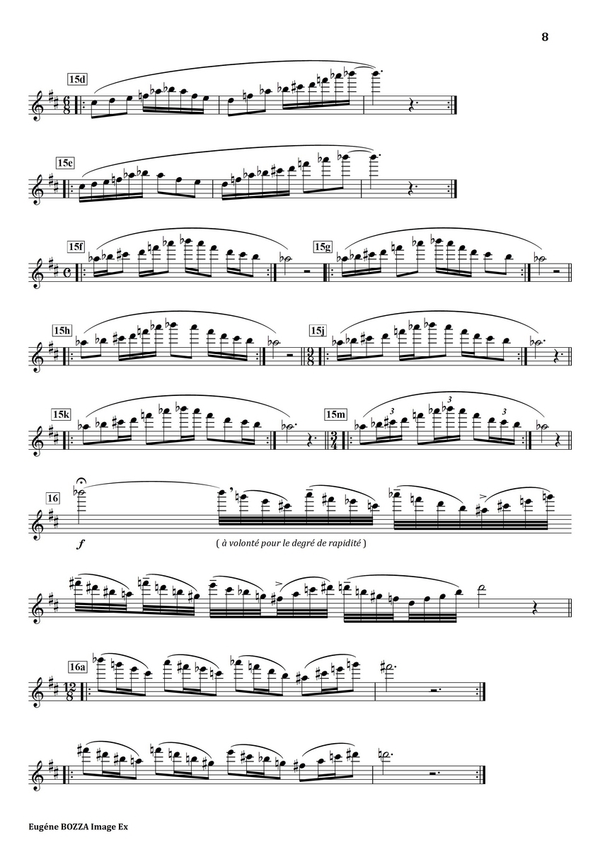 Super Technique for Image by Eugene BOZZA - フルート上達の秘伝