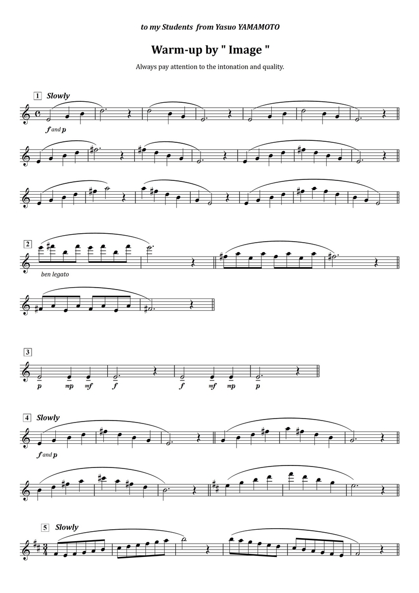 Super Technique for Image by Eugene BOZZA - フルート上達の秘伝