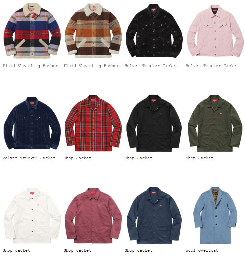 Supreme 2017AW 全コレクション公開 - FLYKNIT TOKYO by マーク・カナザワ