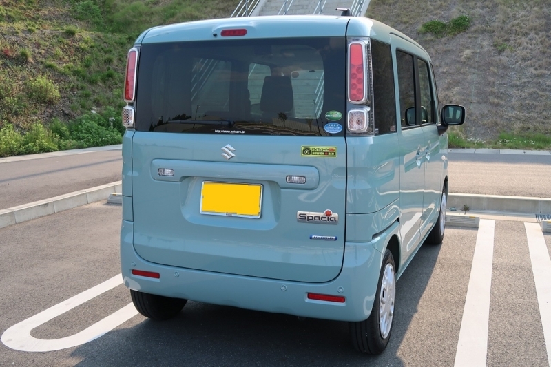 車を購入。 SUZUKI スペーシア ハイブリッドX (MK53S) - たまに乗るバイク乗りの日常ブログ