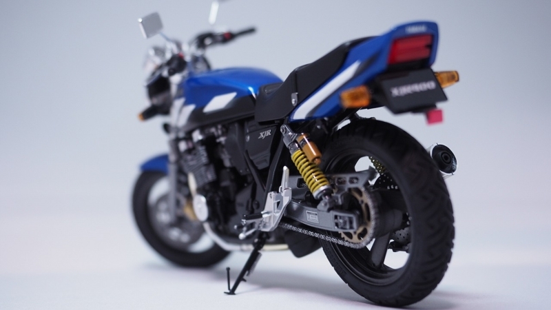 久しぶりにバイクプラモデル製作。 「アオシマ 1/12 XJR400」 - たまに乗るバイク乗りの日常ブログ