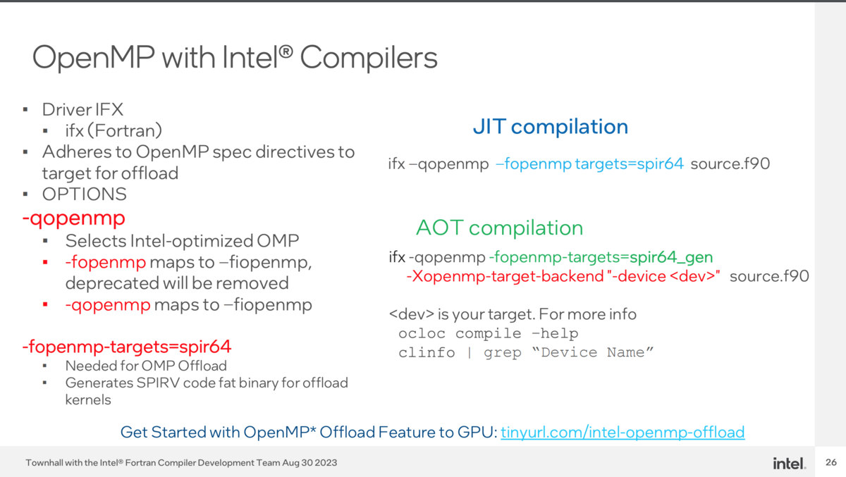 【webinar】Intel Fortran 町内会合開かる - fortran66のブログ