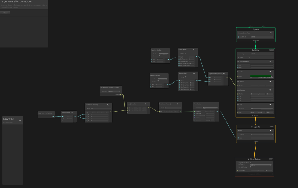 VisualEffectGraphのサンプルを眺めてみる - fortyのブログ