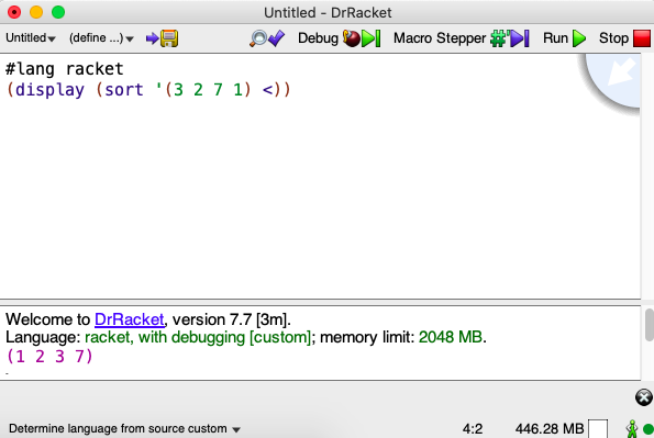 AtCoderで"Racket"が使えるでんか！ - プログラミングを上達させたい