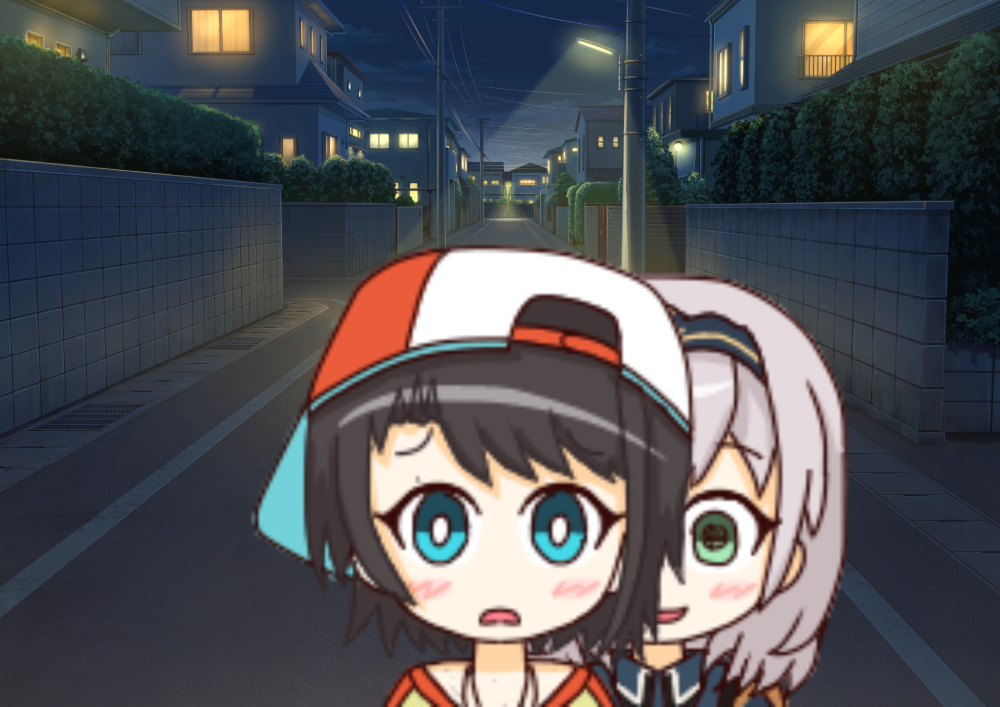 【ホロライブ】今日の一枚「最近肩が凝るなぁ。」 with 大空スバル（2023/09/21） - frog blend game(ふろっぐぶれんどげーむ)