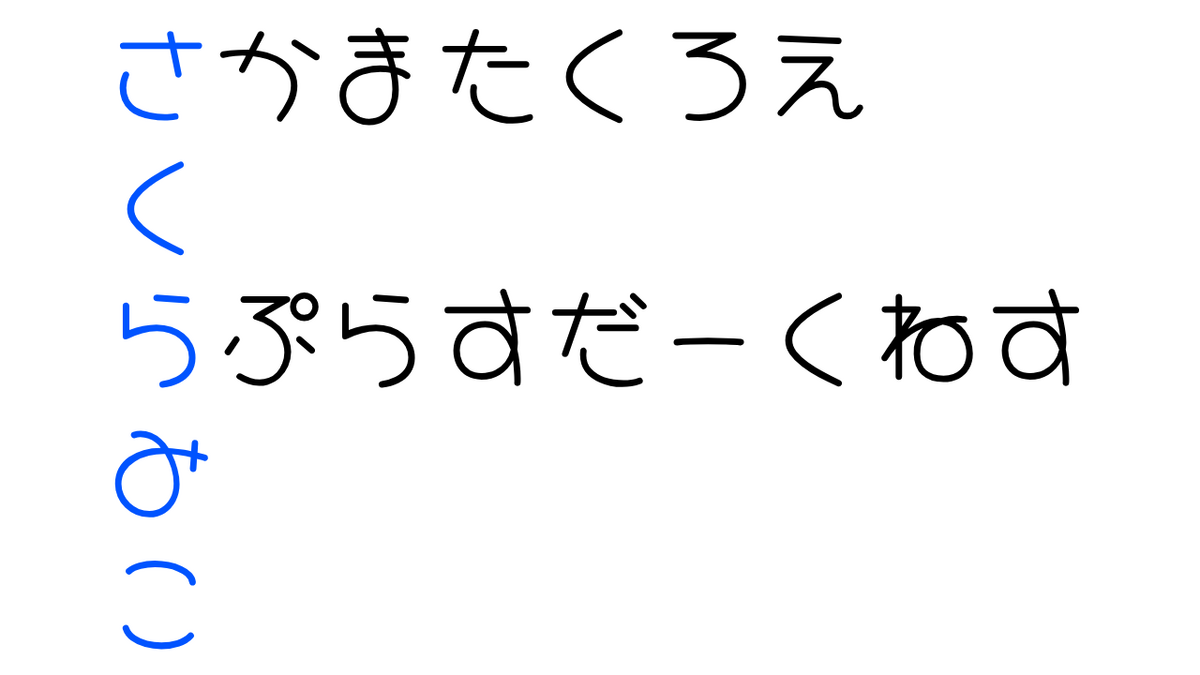 【ホロライブ】クロスワード 「さ ら 」 今日のクイズ（2023/10/23） - frog blend game(ふろっぐぶれんどげーむ)