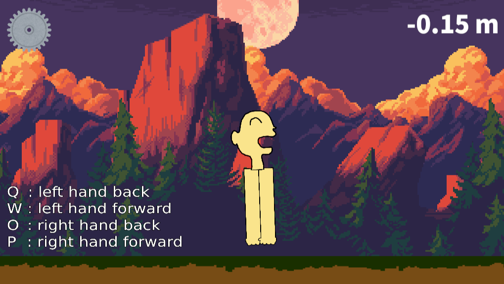 【ホロライブ】ころねすきーの二次創作ゲーム！！QWOPで操作する高難易度ウォーキングシミュレーター【歩け！ころねすきー！】公開開始！ - frog blend game(ふろっぐぶれんどげーむ)