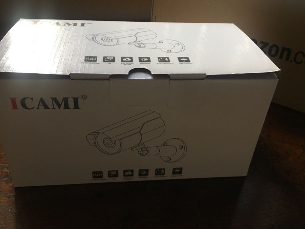 ICAMI 防犯カメラをAmazonで購入してみた - Food X