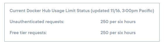 Docker Hub の Rate Limitに引っかかったのでdocker loginで対策した - fu3ak1's tech days