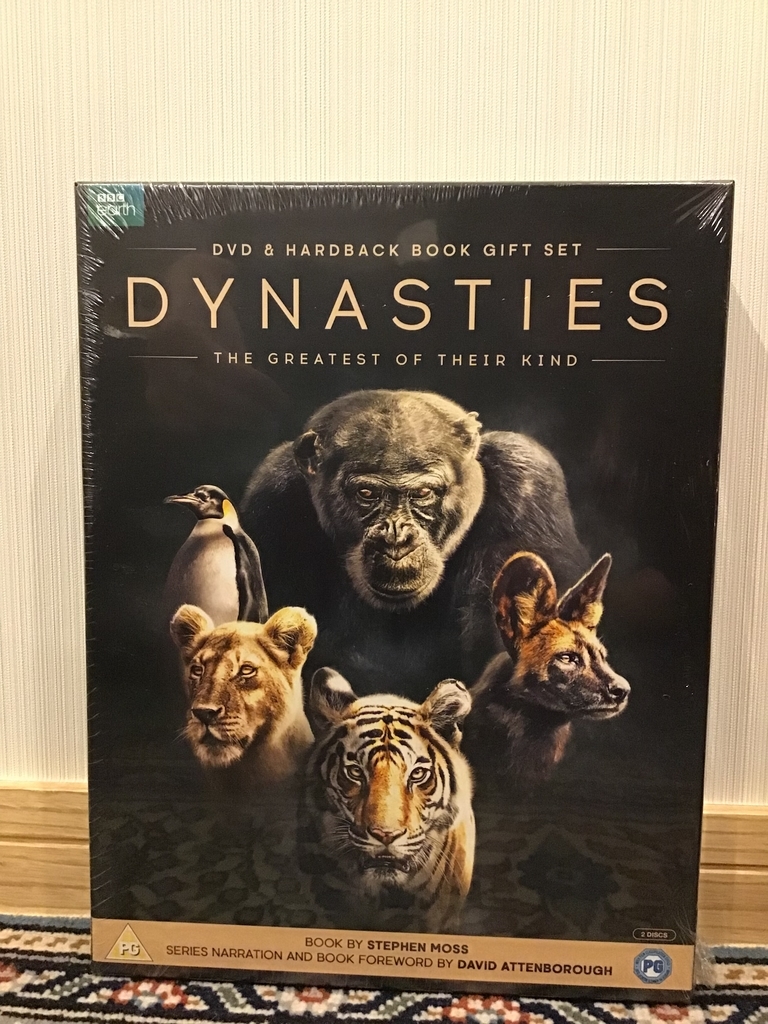 BBC Dynastiesのギフトセットが届きました - 絶滅危惧種リカオンの応援ブログ