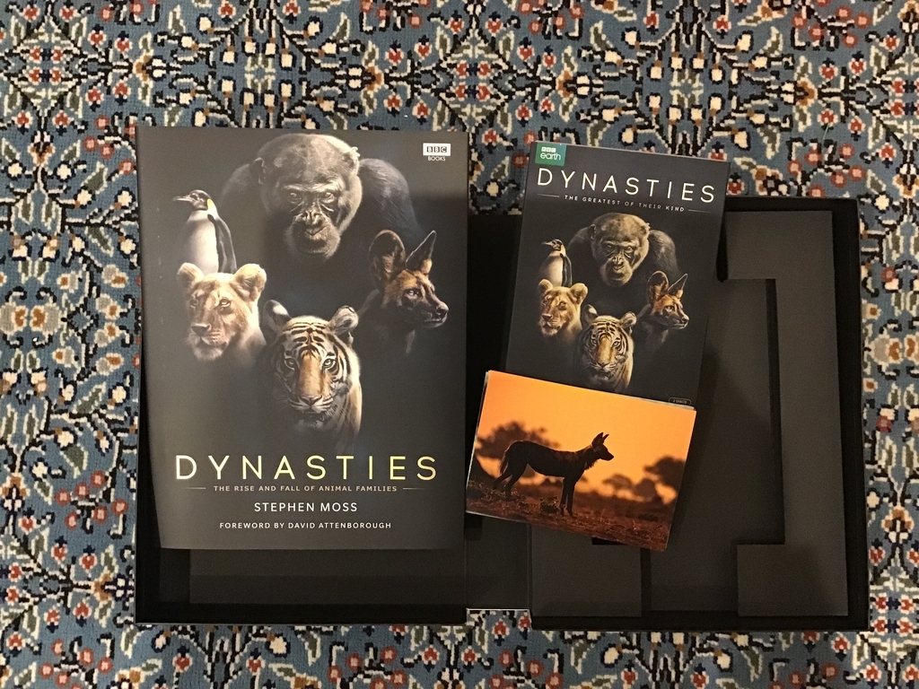 BBC Dynastiesのギフトセットが届きました - 絶滅危惧種リカオンの応援ブログ