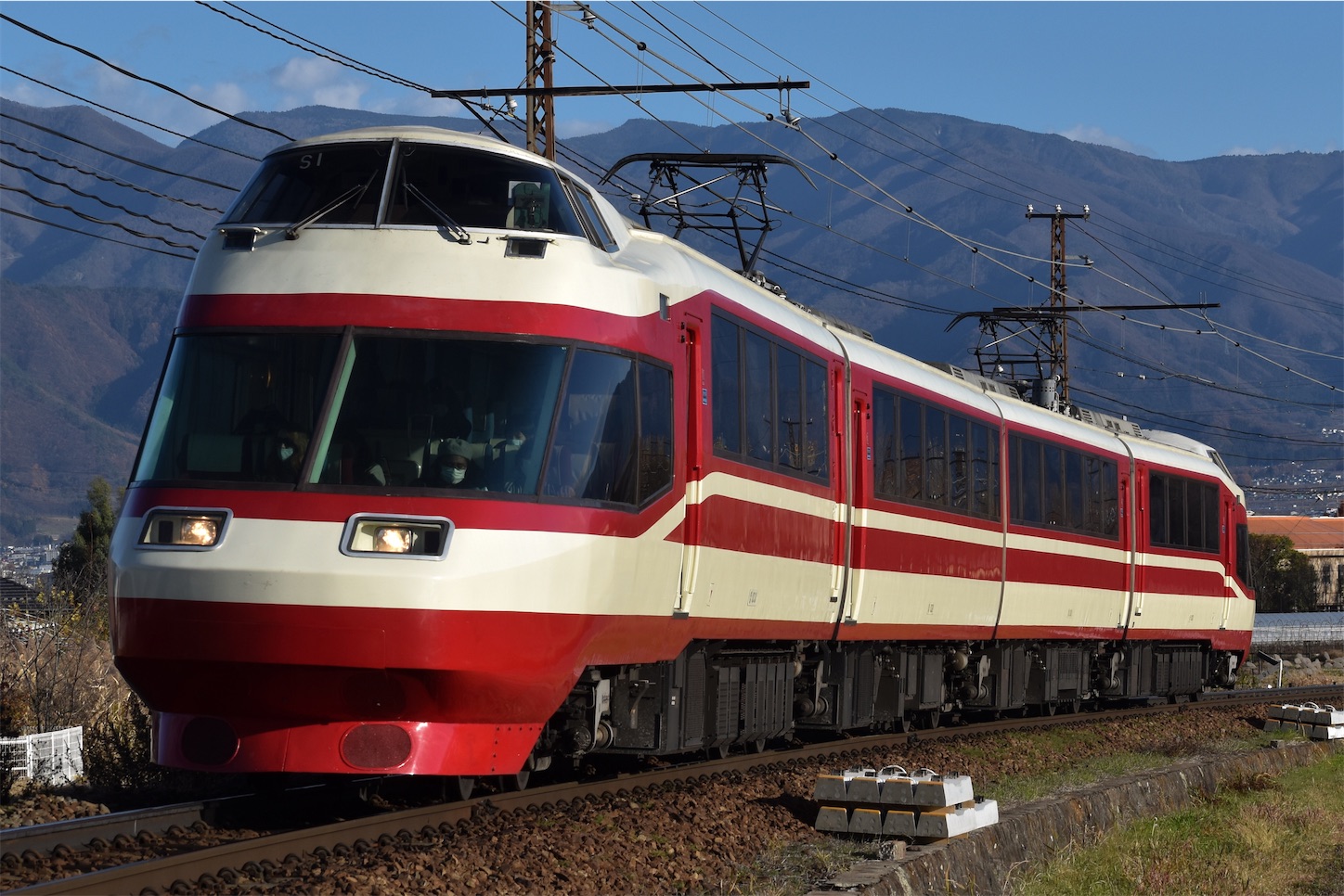 2020.11.22 長野遠征② 長野電鉄1000系 - 一瞬のために駆ける