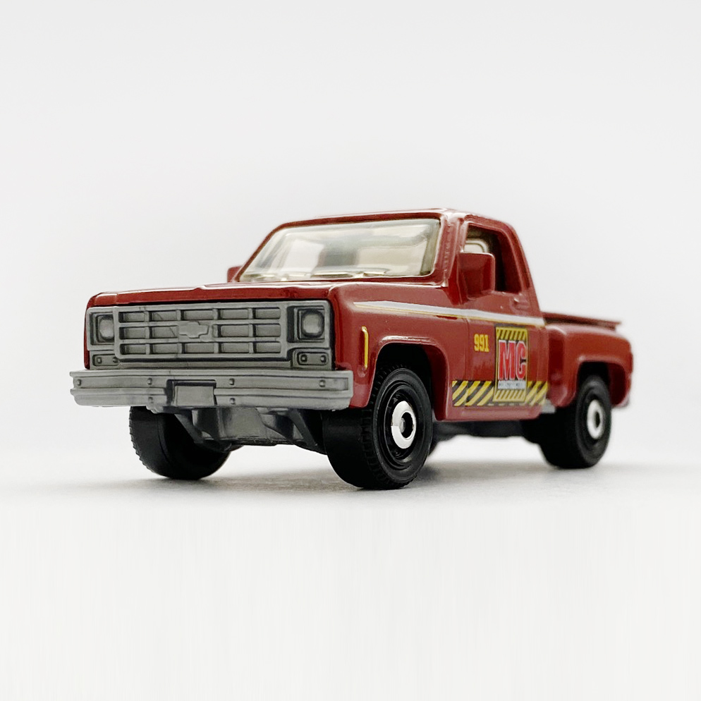 '75 CHEVY STEPSIDE PICKUP - 増えすぎたミニカーに愛を捧ぐ