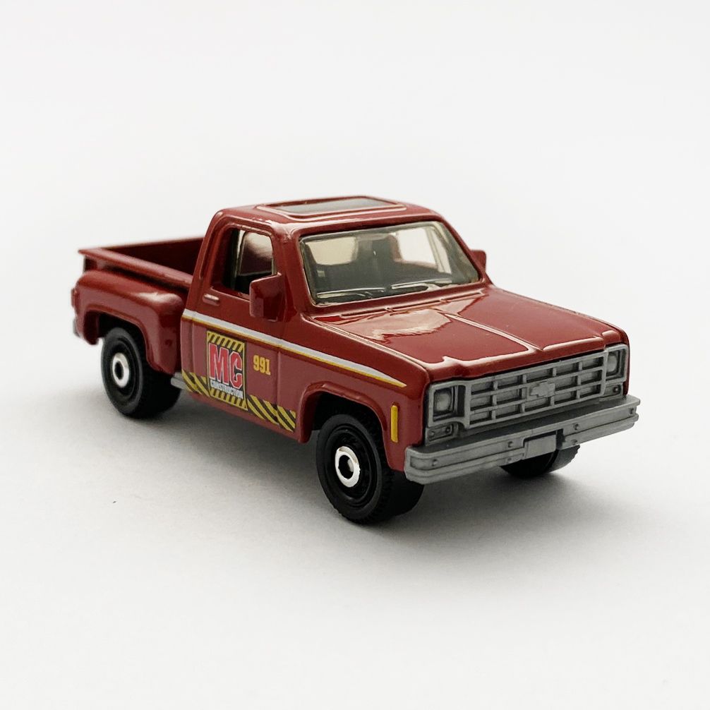 '75 CHEVY STEPSIDE PICKUP - 増えすぎたミニカーに愛を捧ぐ
