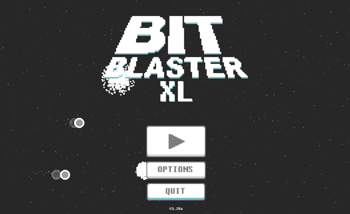 Bit Blaster XL 全方位シューティングでハイスコア75000点を達成するぞ - steamのゲームを気楽に遊ぶよ