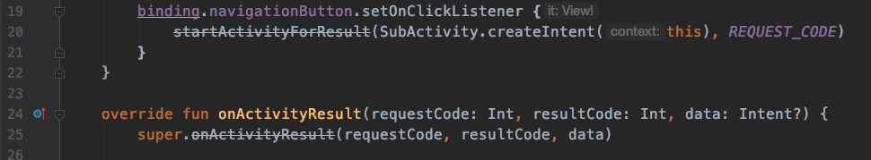 startActivityForResultがDeprecatedになった対応方法 - Sansan Tech Blog