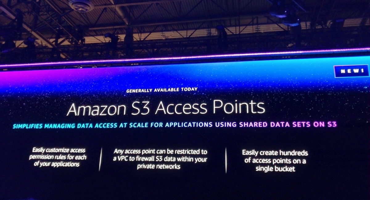 新機能「Amazon S3 Access Points」を試してみる - ForgeVision Engineer Blog
