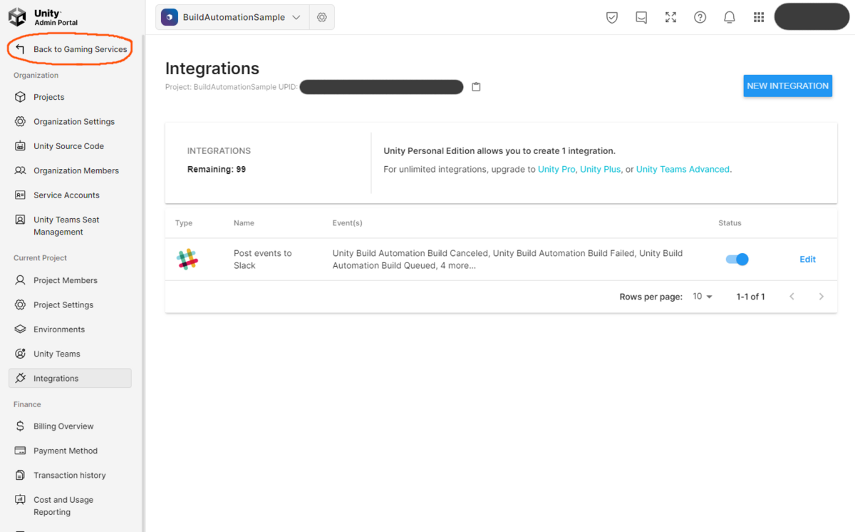 Unity Build AutomationでSlackに通知する方法 - ForgeVision Engineer Blog