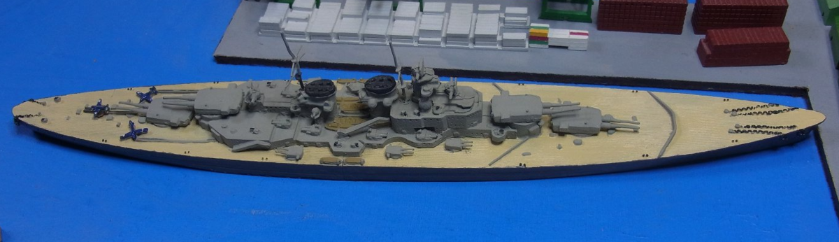 ちょっと一休み、あるいはコレクターの日常：ドイツ海軍「H級」戦艦（前回投稿からの妄想の始まり） - 相州の、ほぼ週刊、1:1250 Scale 艦船模型ブログ