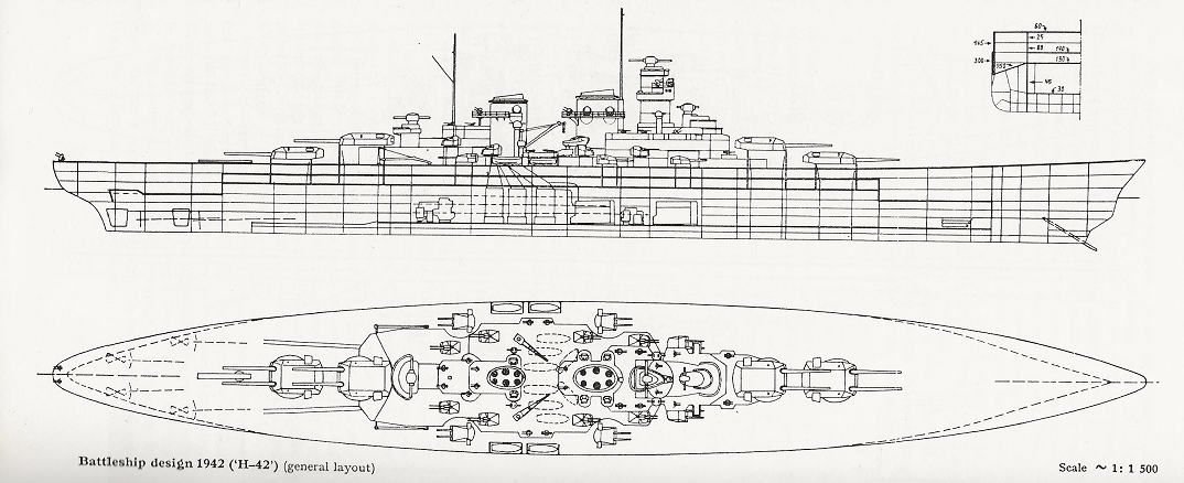 コレクターの日常：架空艦 H級戦艦 H-44型の完成 - 相州の、ほぼ週刊、1:1250 Scale 艦船模型ブログ