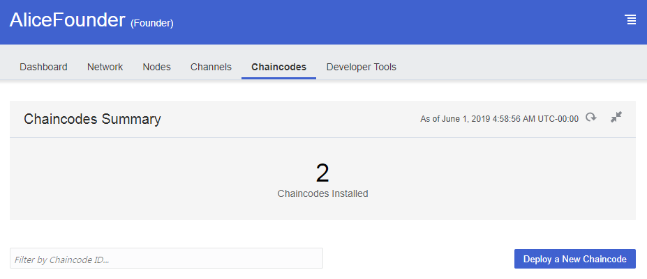 Oracle Blockchain Platform Cloud Serviceで非-決定論的なChaincodeをインストール、インスタンス化してREST APIで実行 - 空谷に吼える