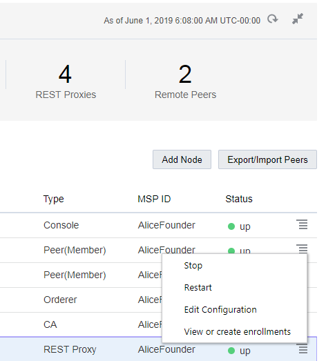 Oracle Blockchain Platform Cloud Serviceで非-決定論的なChaincodeをインストール、インスタンス化してREST APIで実行 - 空谷に吼える