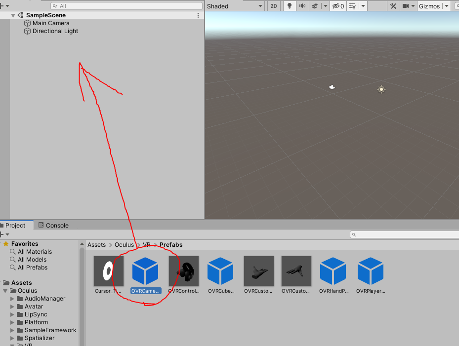 Oculus Quest + Unity 2019.3 Hand Tracking Test - よきにはからえ