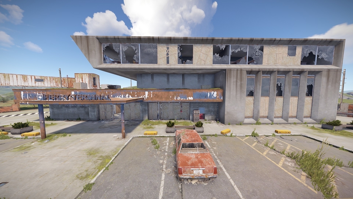 【RUST】フェリーターミナル（2023年7月版） - Game-Lab