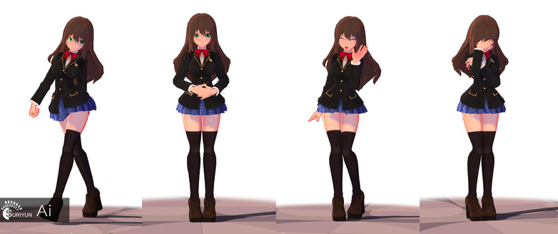 Unityを使用してGalGame / Visual Fictionゲームのモデルマテリアルとプラグインを開発する - gamedevplugins’s blog