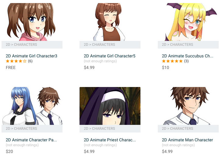 Unityを使用してGalGame / Visual Fictionゲームのモデルマテリアルとプラグインを開発する - gamedevplugins’s blog