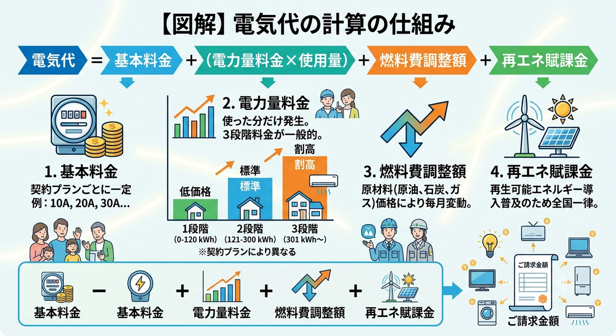 【図解】家電の電気代を節約する方法｜冷蔵庫・エアコンの省エネポイント - 現場おすすめLABO