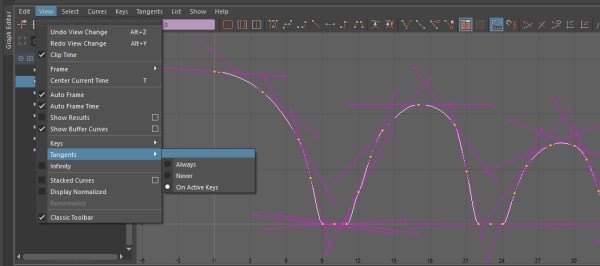 MAYA ショートカット第5回 Tangent編 - モーション研究室