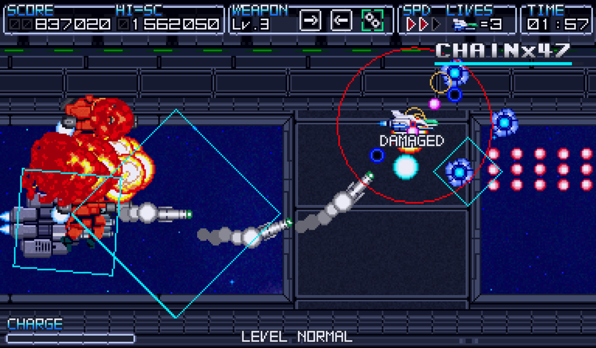 High speed horizontal shmup "Terra Flame" - TERARIN GAMES