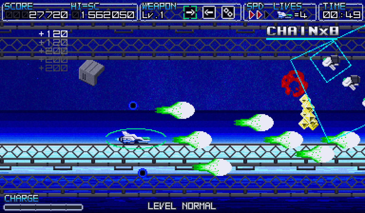 High speed horizontal shmup "Terra Flame" - TERARIN GAMES