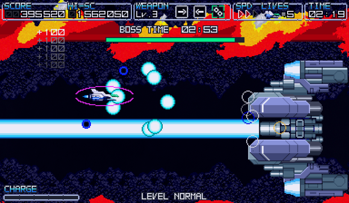 High speed horizontal shmup "Terra Flame" - TERARIN GAMES